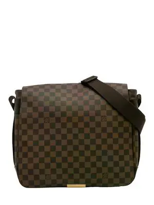 LOUIS VUITTON 2000-2020 Damier Ebene Bastille Crossbody Bag - Brown
