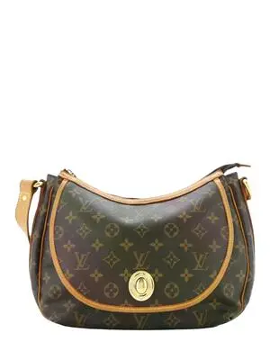LOUIS VUITTON Tulum Handbag Monogram Canvas Pm - Brown