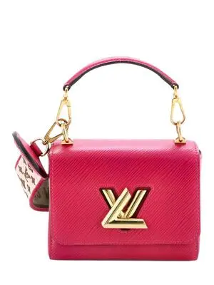 LOUIS VUITTON Twist Top Handle Shoulder Bag Epi Leather Mini - Pink