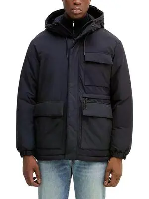 Marc O'polo Padded Hooded Jacket - Blue