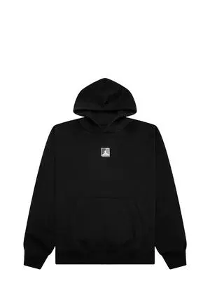 JORDAN Air Brooklyn Fleece Kangaroo Pocket Hoodie - Black