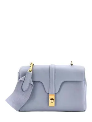 Celine Soft 16 Teen Shoulder Bag - Blue
