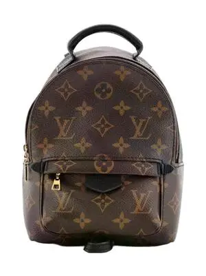 LOUIS VUITTON Palm Springs Monogram Canvas Mini Backpack - Brown