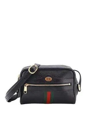 Gucci Ophidia Mini Shoulder Bag - Black