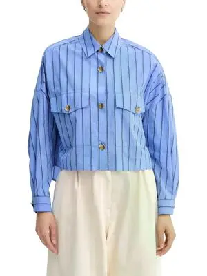 SESSUN Striped Shirt - Blue