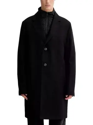 Hugo Long Sleeve Coat - Black