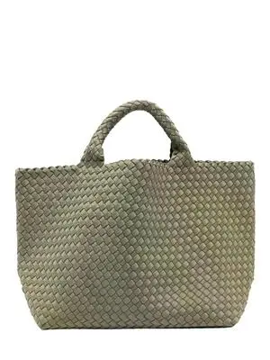 NAGHEDI Medium St. Barths Woven Tote Bag - Green