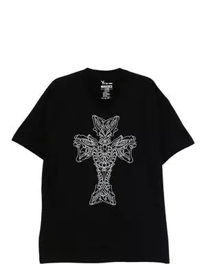 Y’s For × Masses Printed T-shirt - Black