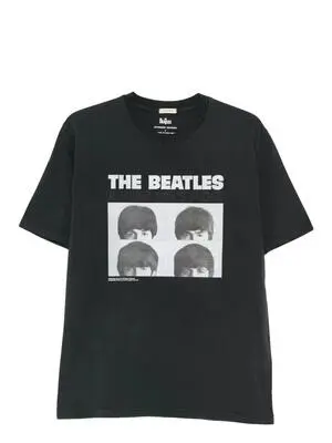 IN THE BOX Beatles A Hard Day's Night T-shirt - Black