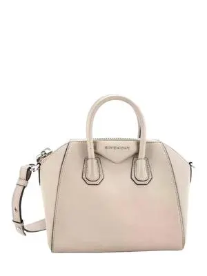 Givenchy Antigona Mini Crossbody Bag Leather - Neutrals