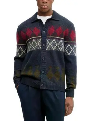 Marc O'polo Button-up Cardigan - Blue