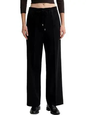 Liviana Conti Isaac Drawstring Trousers - Black