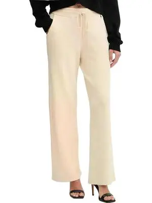 Patrizia Pepe Elasticated-waistband Trousers - Neutrals