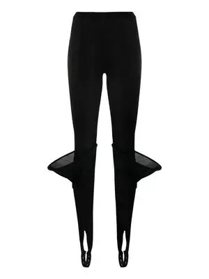 Loewe 3d-detail Stirrup Leggings - Black