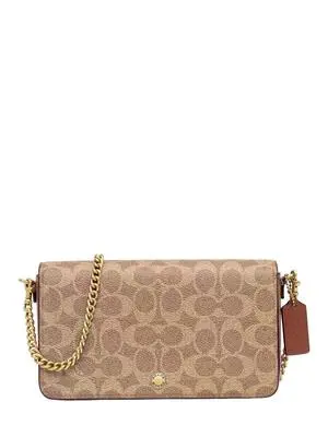 COACH Chain-strap Crossbody Bag - Neutrals