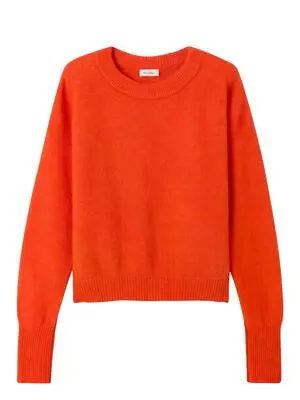 American Vintage Crew-neck Sweater - Orange