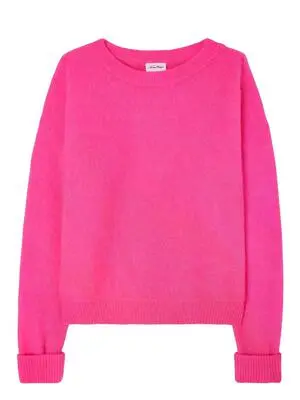 American Vintage Vitow Ribbed Sweater - Pink