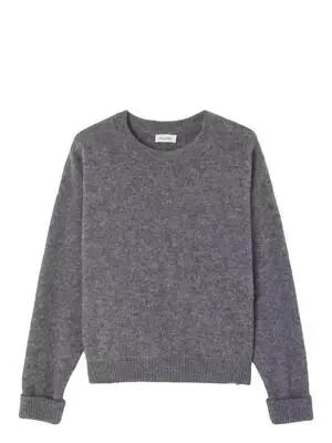 American Vintage Vitow Ribbed Sweater - Grey