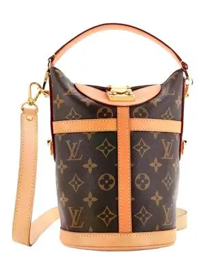 LOUIS VUITTON Duffle Bucket Bag Monogram Canvas - Brown