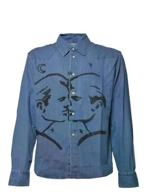 CARNE BOLLENTE My Denim Darling Shirt - Blue