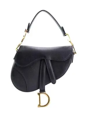 Dior Saddle Mini Shoulder Bag - Black
