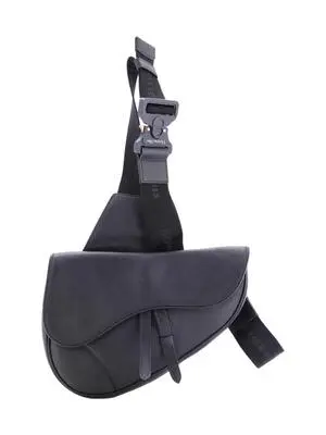 Dior Saddle Mini Crossbody Bag - Black
