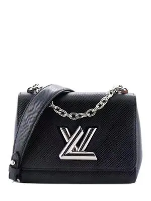 LOUIS VUITTON Twist Handbag Pm Epi Leather Crossbody Bag - Black