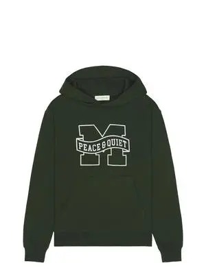 MUSEUM OF PEACE & QUIET Banner Hoodie - Forest