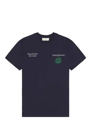 MUSEUM OF PEACE & QUIET Spiritual Discovery T-shirt - Navy
