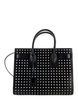 Saint Laurent Sac De Jour Studded Tote Bag - Black