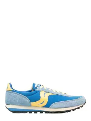 Saucony Suede Logo Stripe Trainers - Blue
