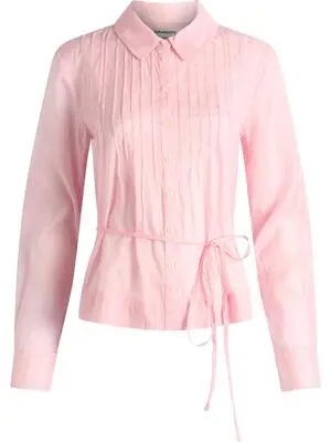 DAMSON MADDER L/s Wendy Sheer Blouse - Pink