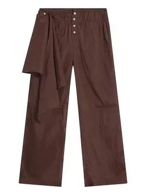 DAMSON MADDER Paula Sarong Trousers - Choc