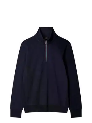 Paul Smith Zip-up Sweatshirt - Blue