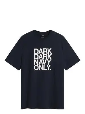 A.p.c. Only T-shirt Dark Navy