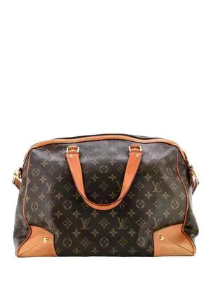 LOUIS VUITTON Retiro Handbag Monogram Canvas Gm Satchel - Brown