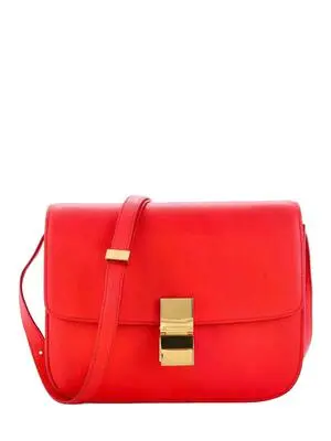 Celine Classic Box Bag - Red