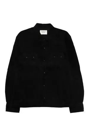 MIDNIGHT RODEO Western Buttoned Shirt - Black