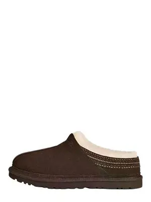 UGG Neuman Suede Slippers - Brown