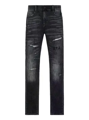 RtA Bryant Distressed Jeans - Grey