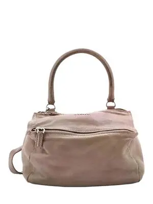 Givenchy Pandora Satchel Leather Bag - Neutrals