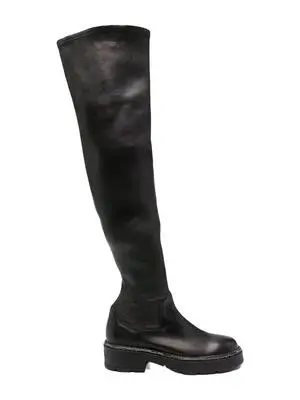 Rene Caovilla 40mm Embellished Knee-high Boots - Black
