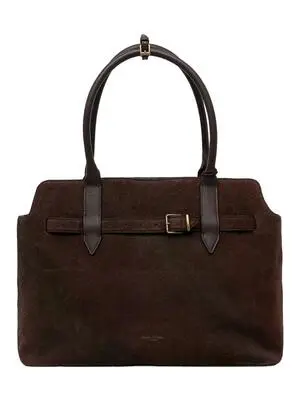 Marc O'polo Buckle-strap Tote Bag - Brown