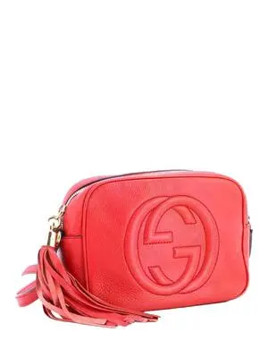 Gucci Soho Disco Crossbody Bag - Red