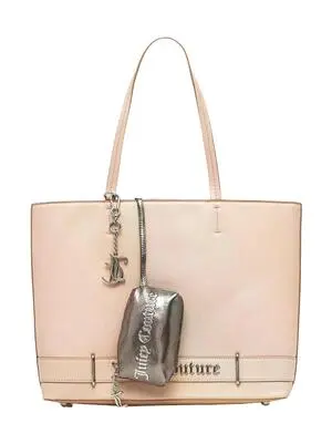 Juicy Couture Zip-fastening Logo-charm Tote Bag - Neutrals