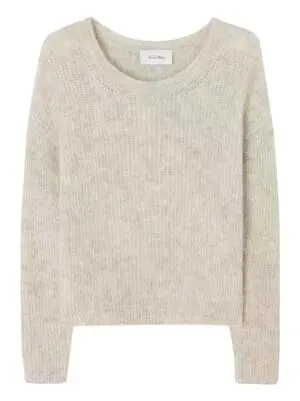 American Vintage East Round-neck Sweater - Neutrals