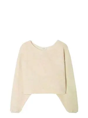 American Vintage Itonay Boat-neck Sweatshirt - Neutrals