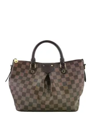 LOUIS VUITTON Siena Handbag Damier Pm Satchel - Brown