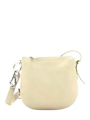 Burberry Knight Leather Small Shoulder Bag - Neutrals