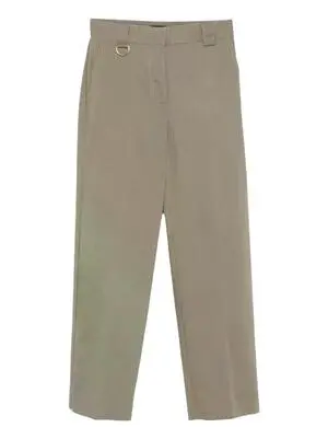 Liu Jo D-ring Side-pocket Trousers - Green